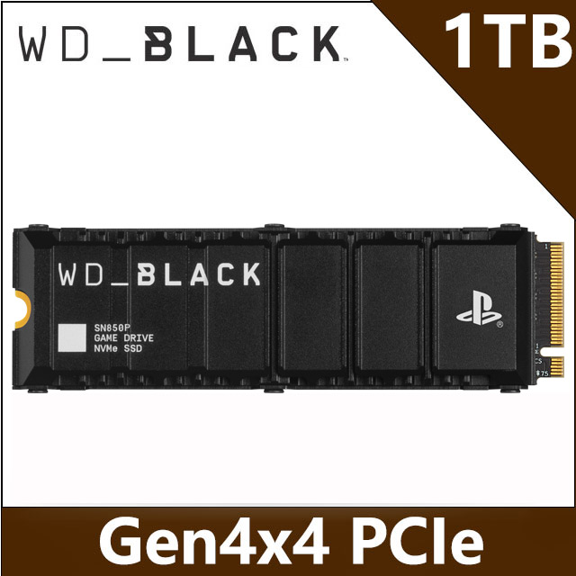 WD_BLACK SN850P OFFICIALLY LICENSED NVMe SSD FOR PS5 1TB - PChome 24h購物