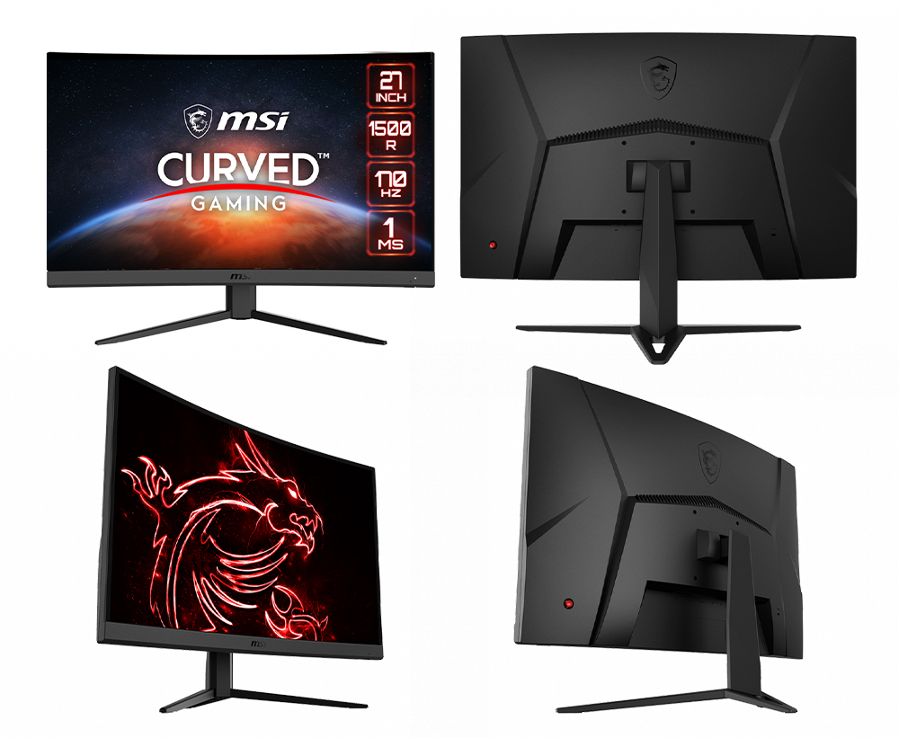 MSI G27CQ4 E2 曲面電競螢幕 (27型/2K/170hz/1ms/VA) - PChome 24h購物