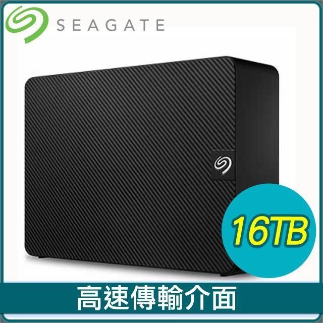 Seagate 希捷 新黑鑽 Expansion Desktop 16TB 3.5吋外接硬碟(STKP16000400) - PChome 24h購物