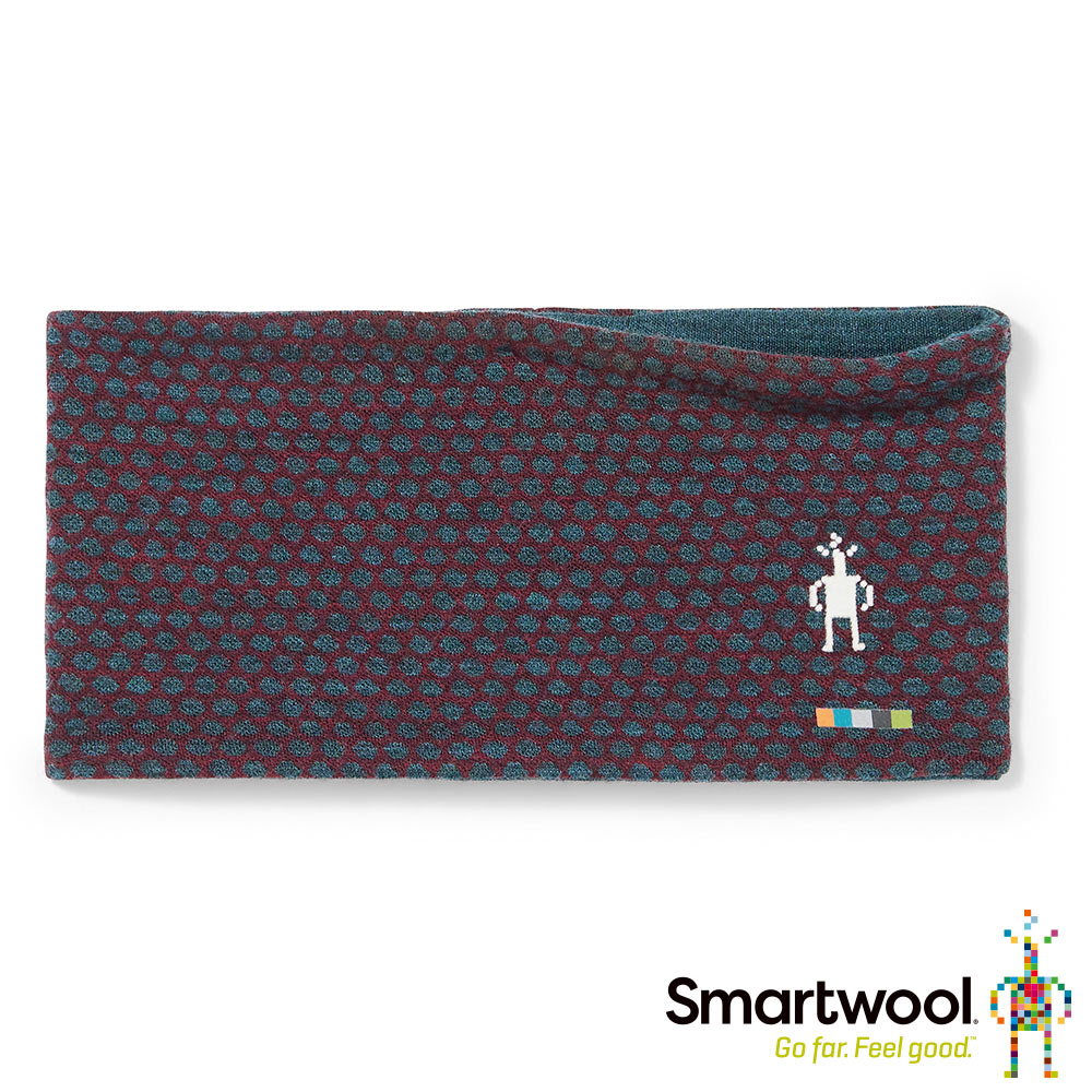 Smartwool Thermal 美麗諾羊毛雙面兩用印花頭套 櫻桃紫點點 - PChome 24h購物