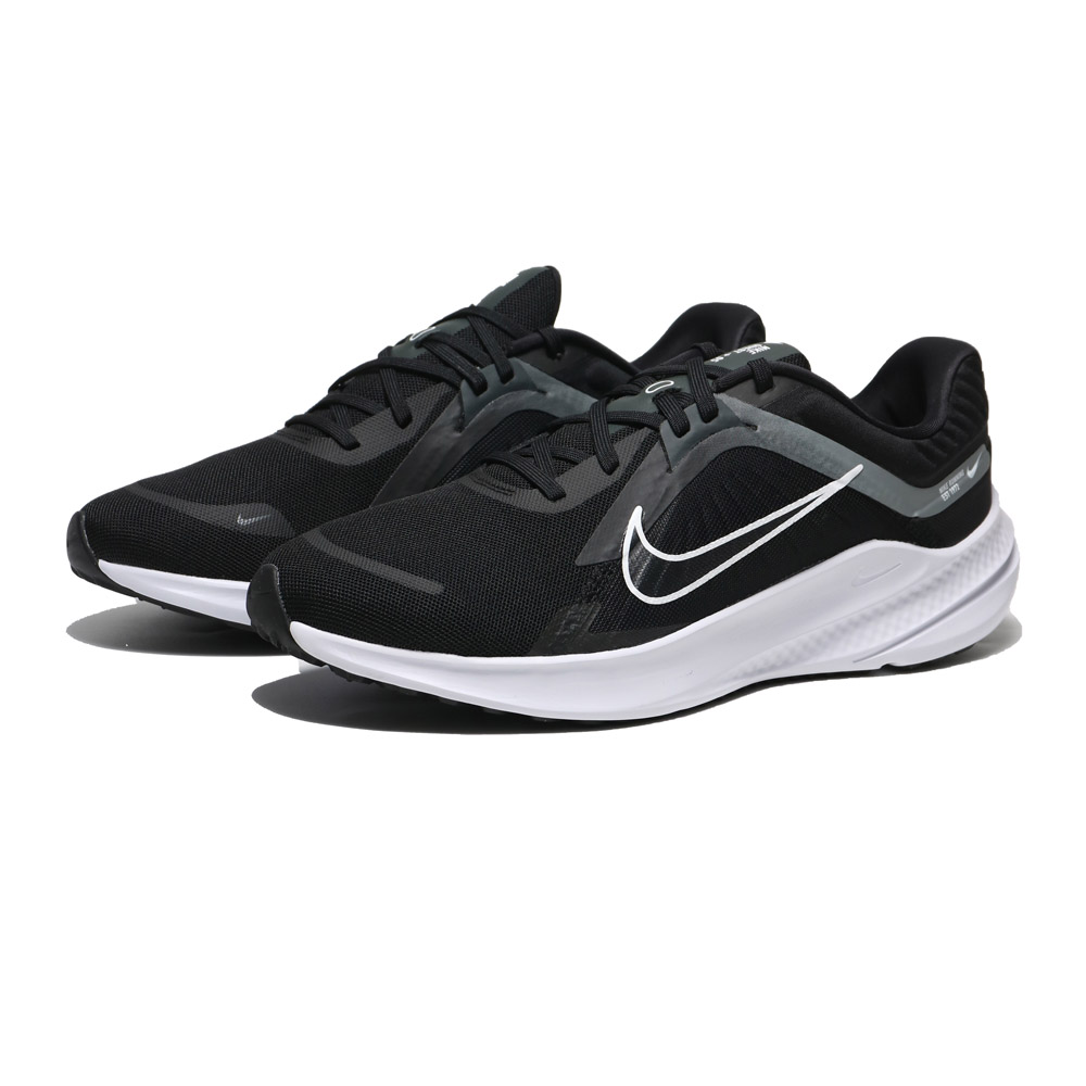 NIKE 慢跑鞋 QUEST 5 黑白 透氣 網布 男 DD0204-001 - PChome 24h購物