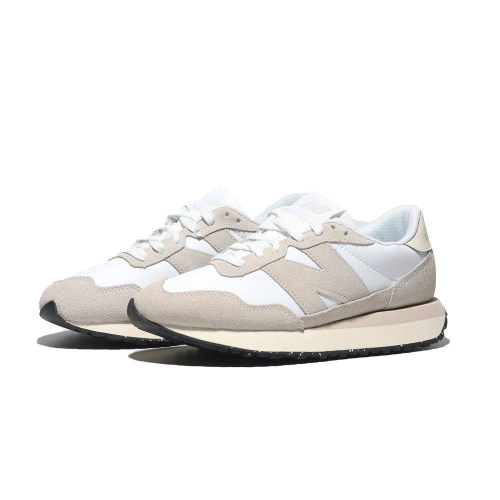 NEW BALANCE 休閒鞋 NB 237 灰白麂皮 男女 MS237SE - PChome 24h購物