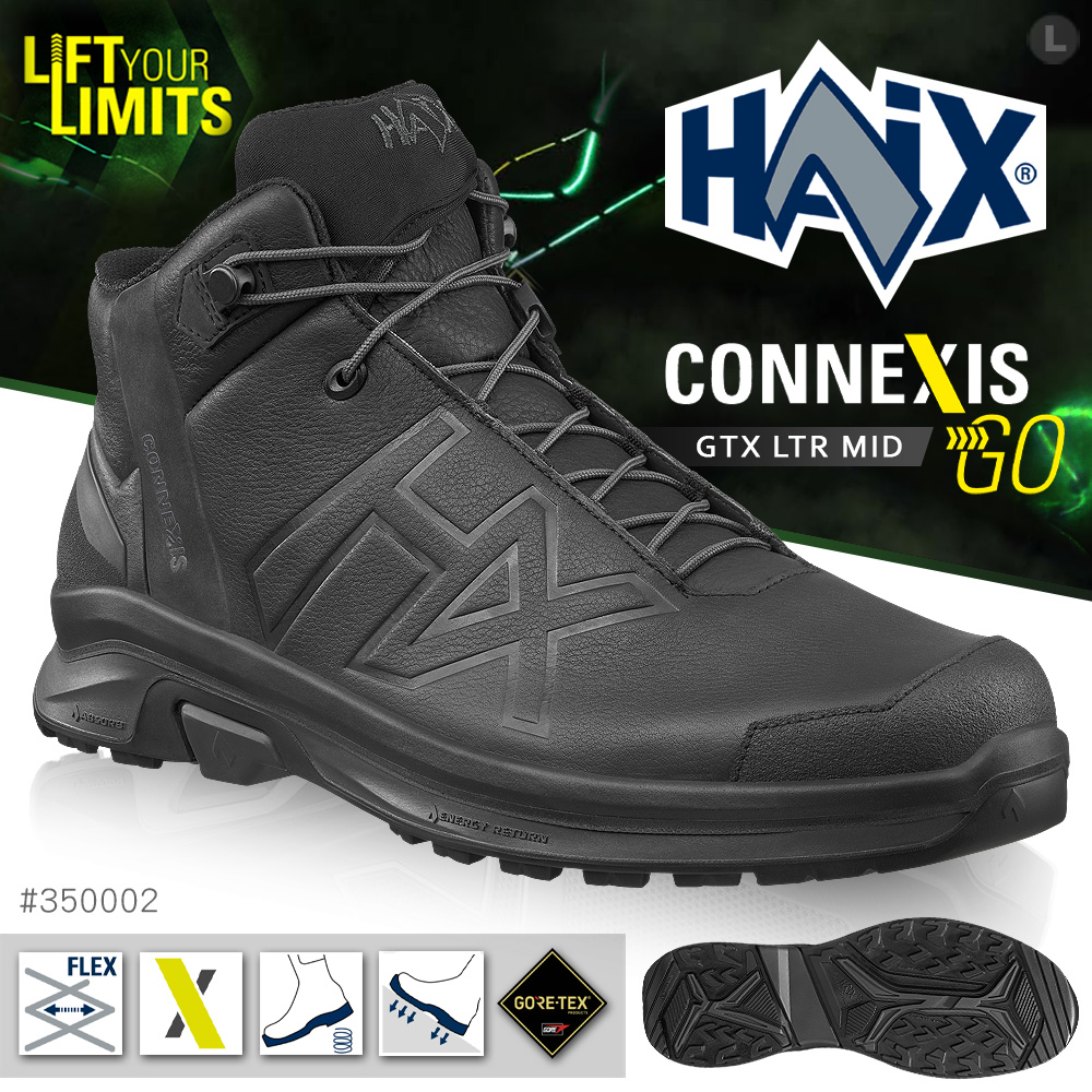 HAIX CONNEXIS GO GTX LTR MID 中筒運動鞋(皮革) - PChome 24h購物